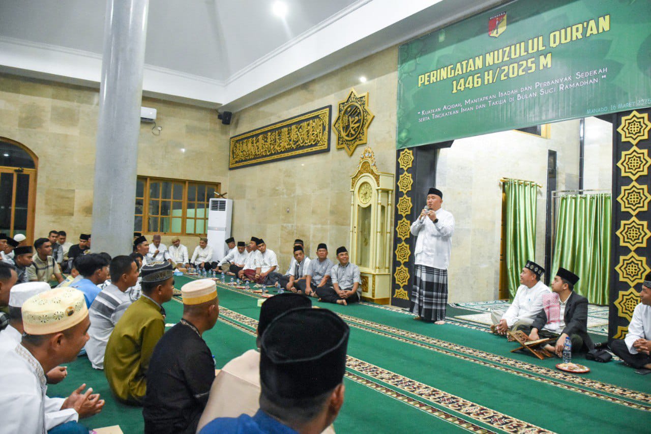Kodam XIII/Merdeka Peringati Nuzulul Quran 1446 H dengan Penuh Khidmat - TegasNews.Com